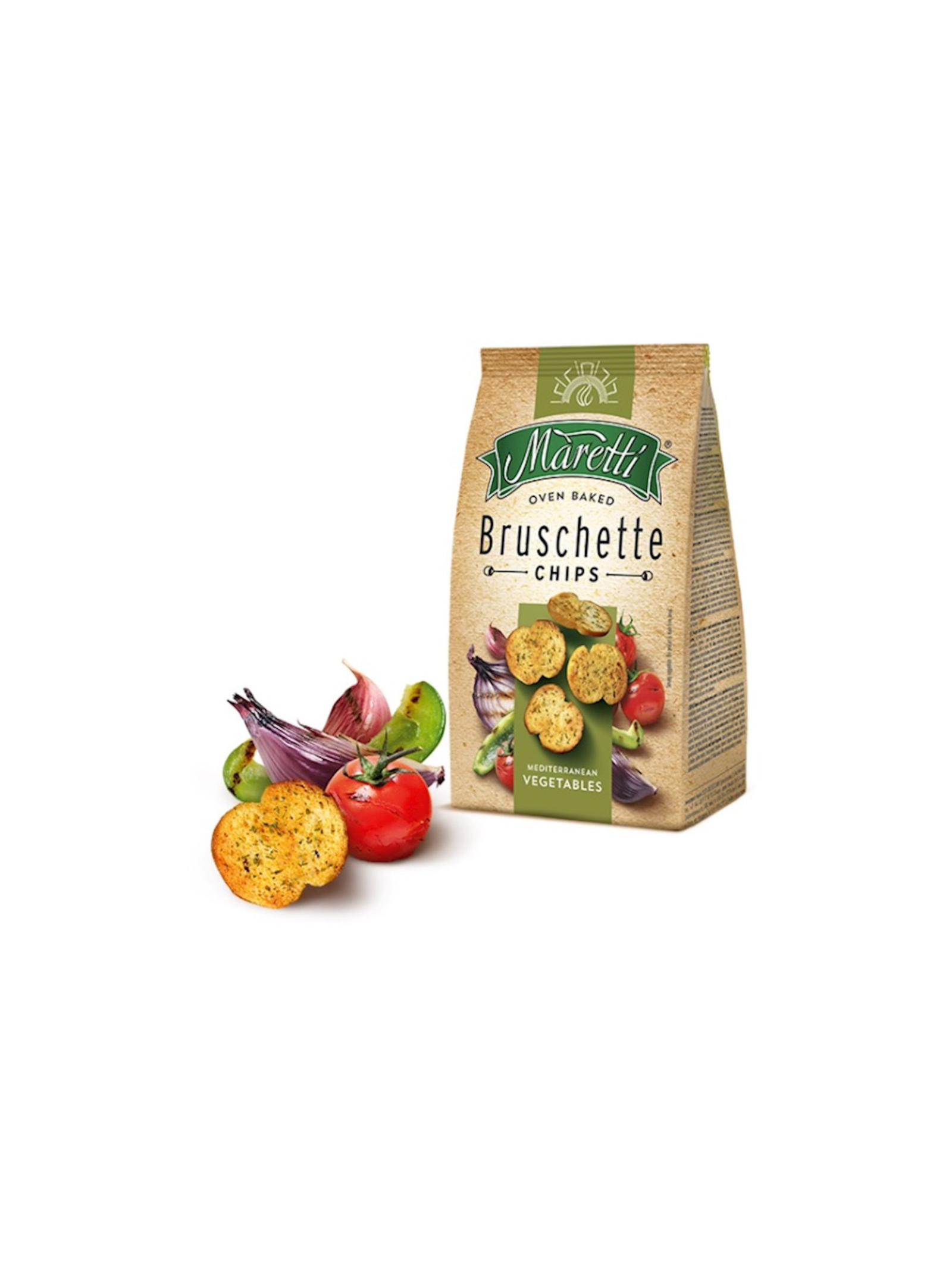 Maretti Bruschetta Chips Mediterranean Vegetables - My East Market